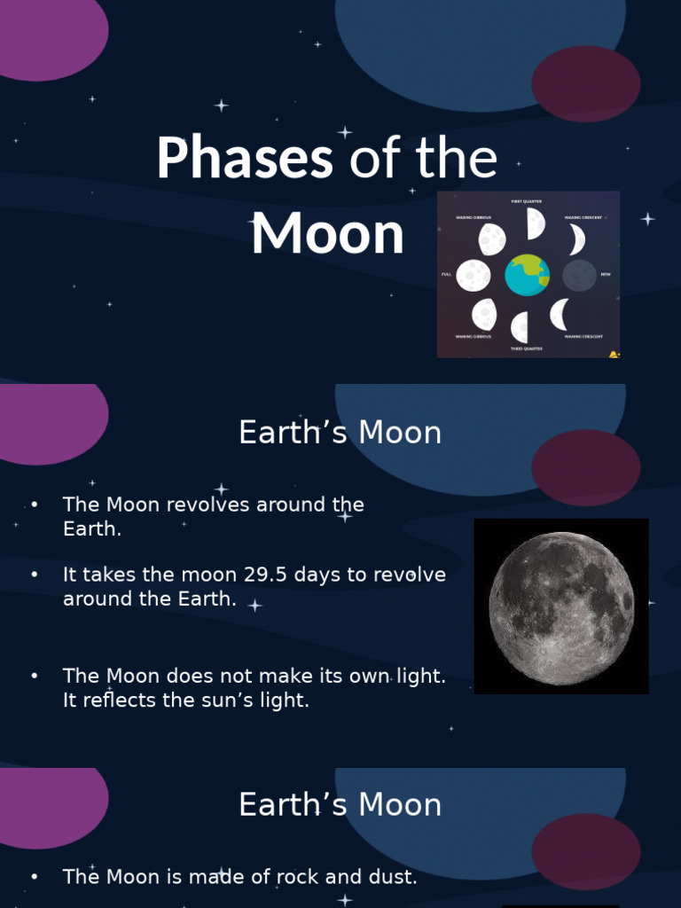 Phases of The Moon | PDF