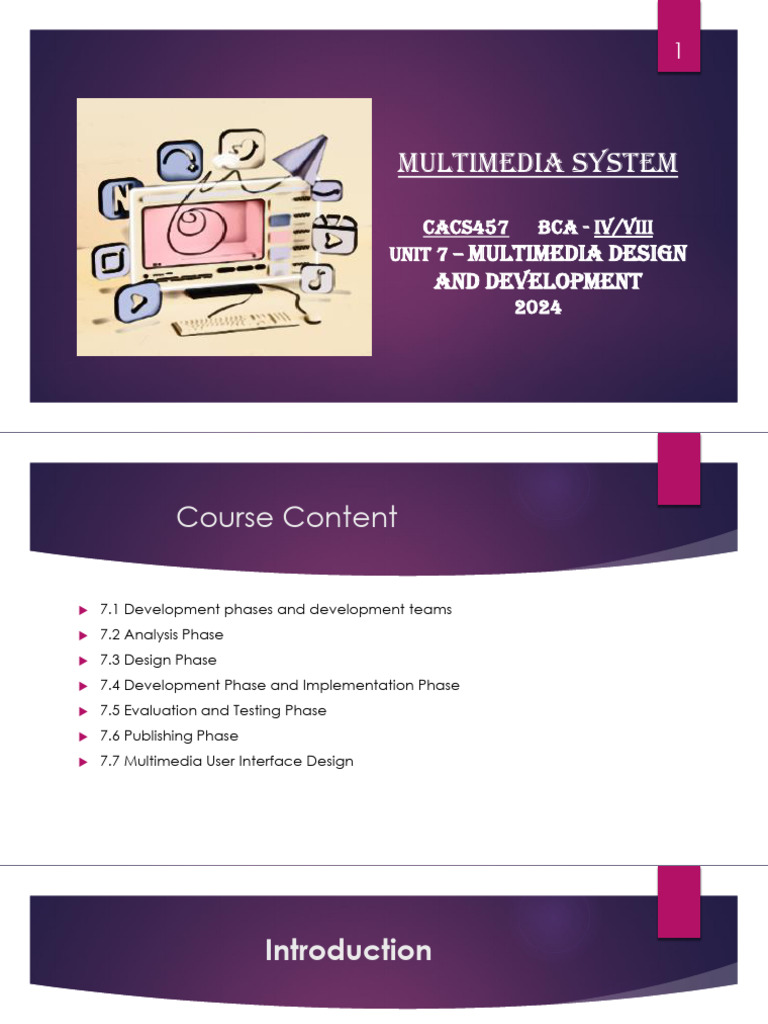 Chapter 7multimedia Design and Devlopment | PDF