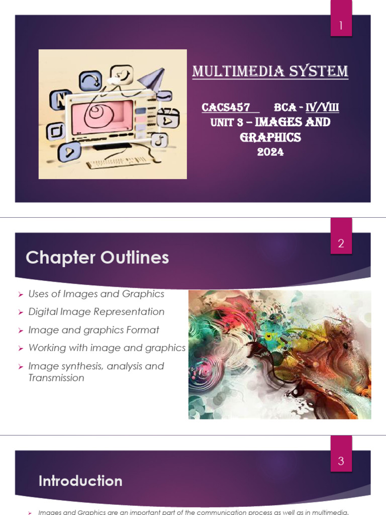 Unit 3 Images and Graphics | PDF