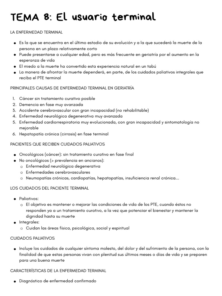 TEMA 8 El usuario terminal | PDF