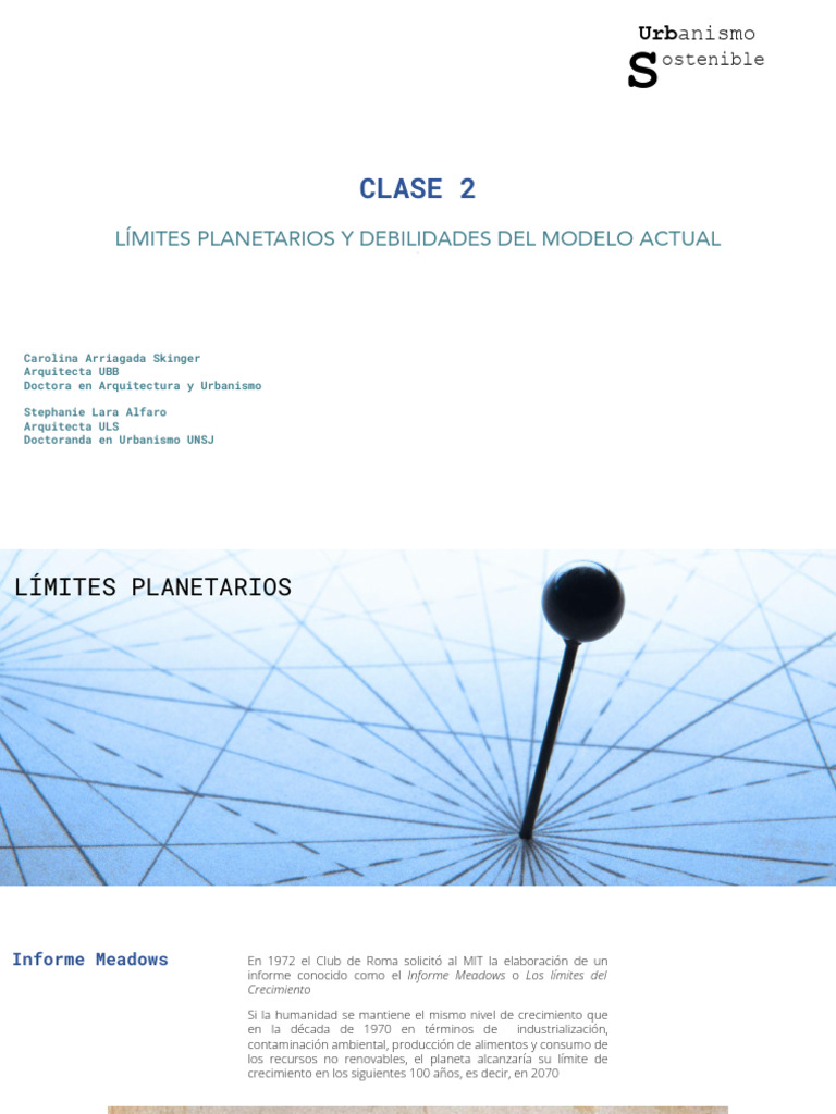 CLASE 2 Límites Planetarios | PDF