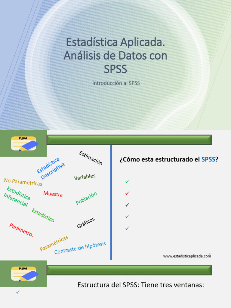 Leccion 1.2. Introduccion Al SPSS | PDF