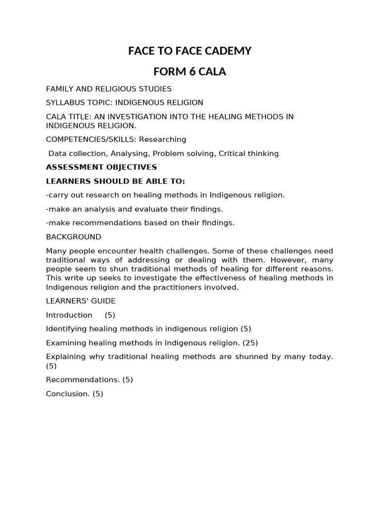 FRS FORM 6 CALA | PDF