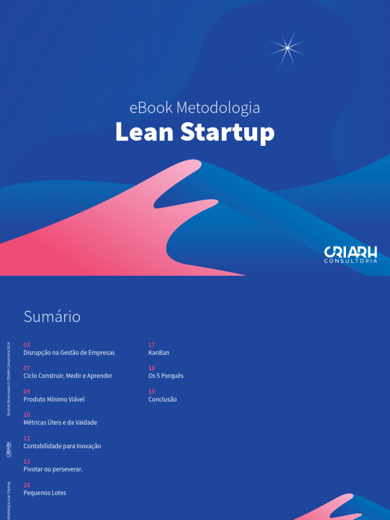 Ebook Metodologia Lean Startup | PDF