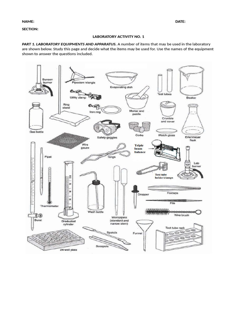 Laboratory No. 1 | PDF