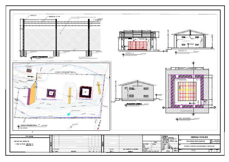 PLANO POLVORIN-EXPLOSIVOS | PDF