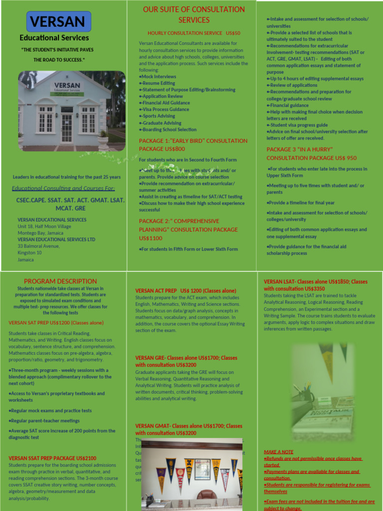 Versan Brochure | PDF
