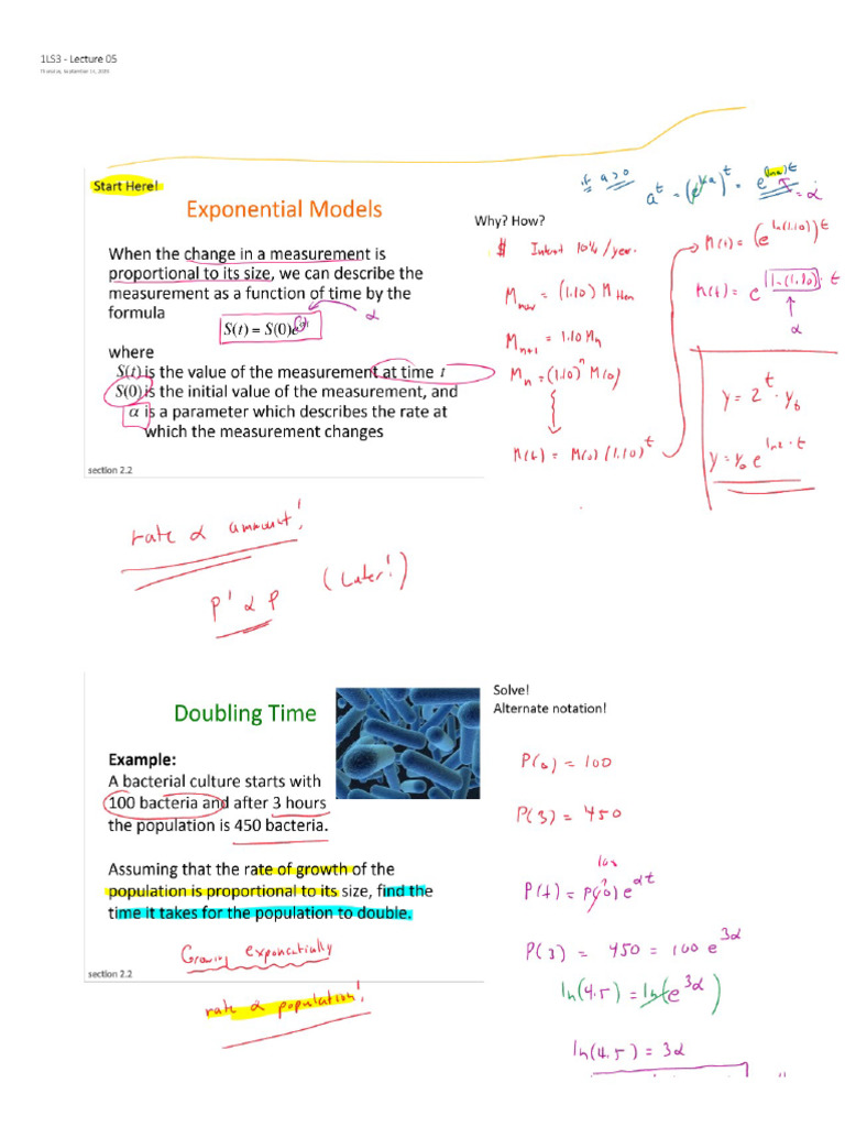 1LS3 - Lecture 05 - F23 | PDF