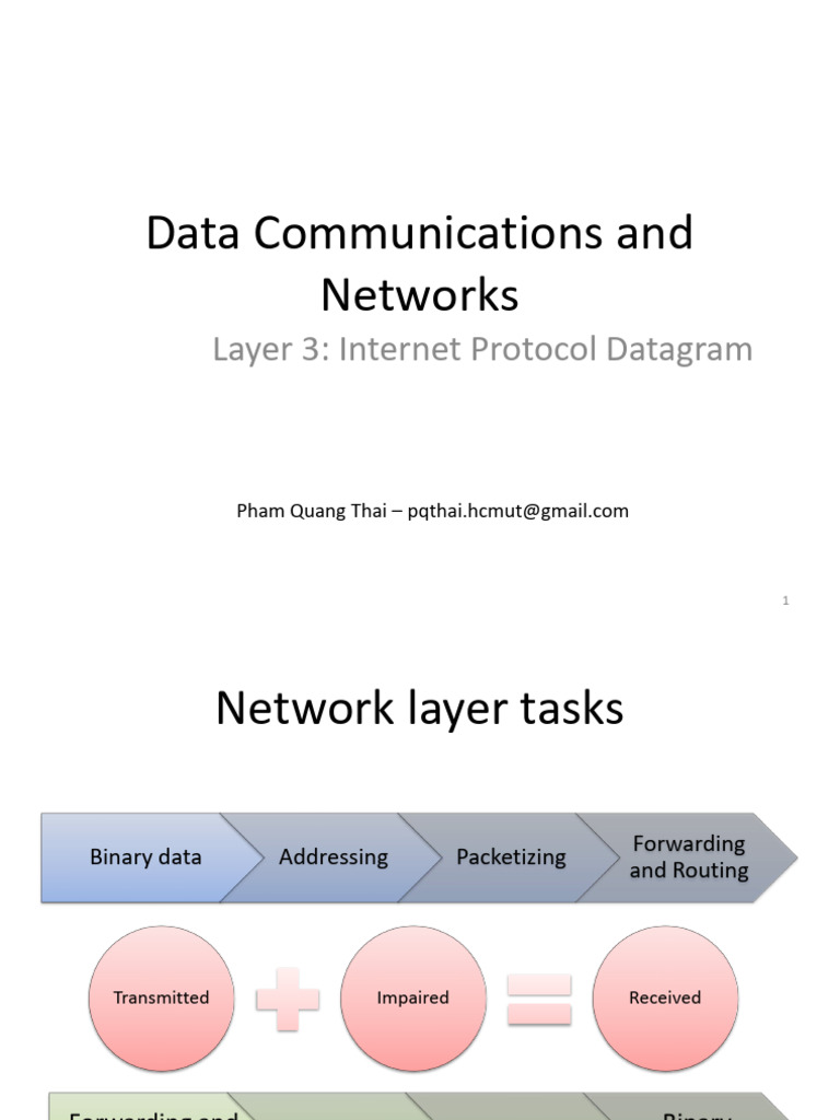 DCN 13 Datagram 2018 | PDF