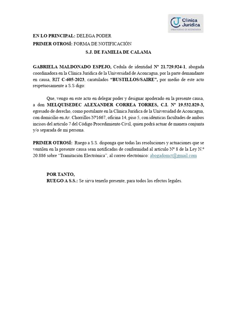 DELEGA PODER 27 | PDF