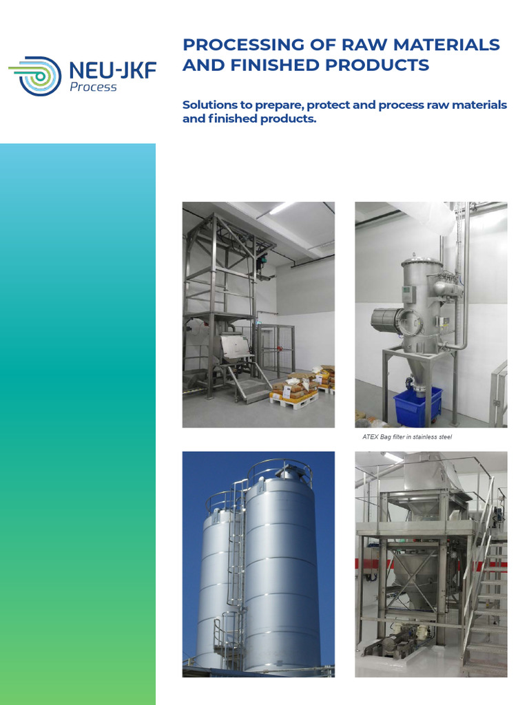Processing of Raw Materials | PDF