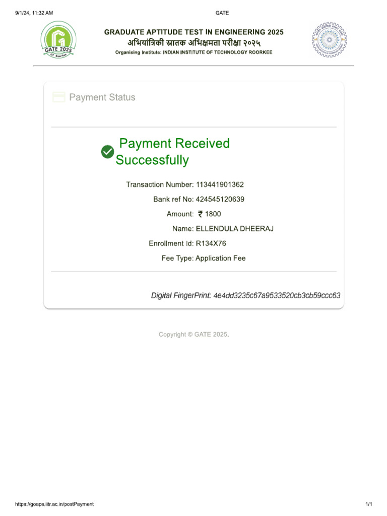 Payment | PDF