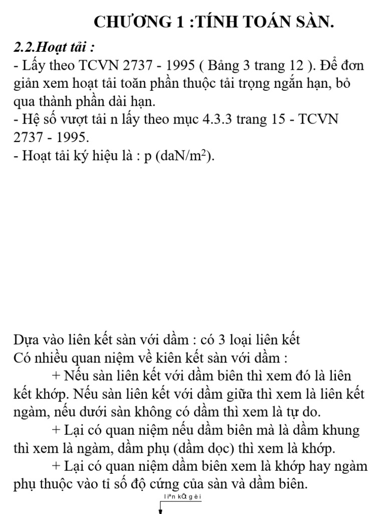 Buoi 2-Chuong 1 - Tinh Toan San BTCT | PDF