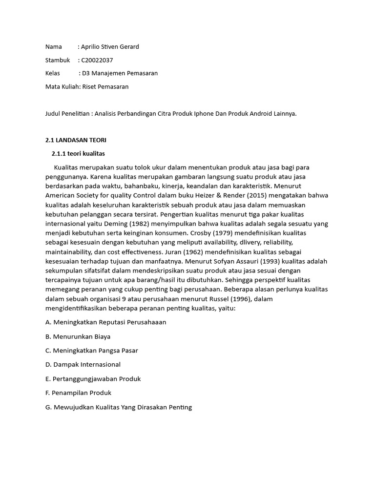 Aprilio Stiven C20022037 | PDF