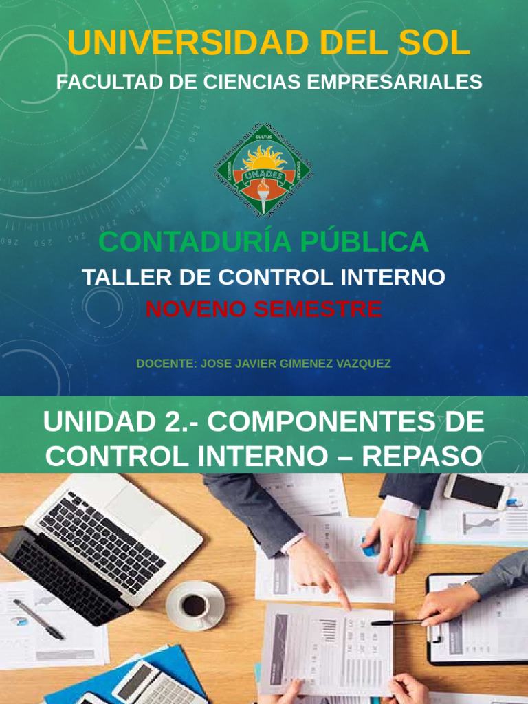 CLASE 1242024 TALLER DE CONTROL INTERNO | PDF