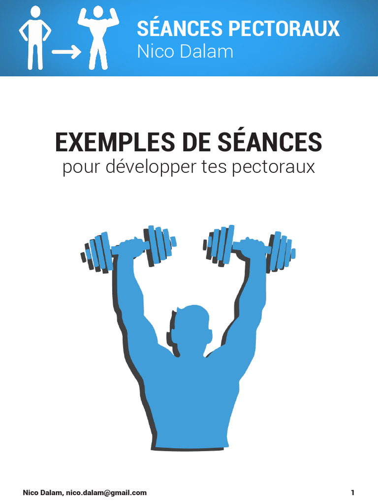 Séances Pecs Efficaces Nico Dalam | PDF