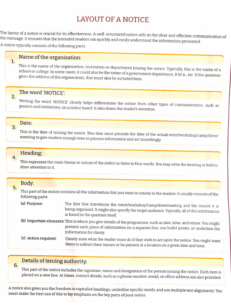 Notice, Invitation, Letter, Article, Report | PDF