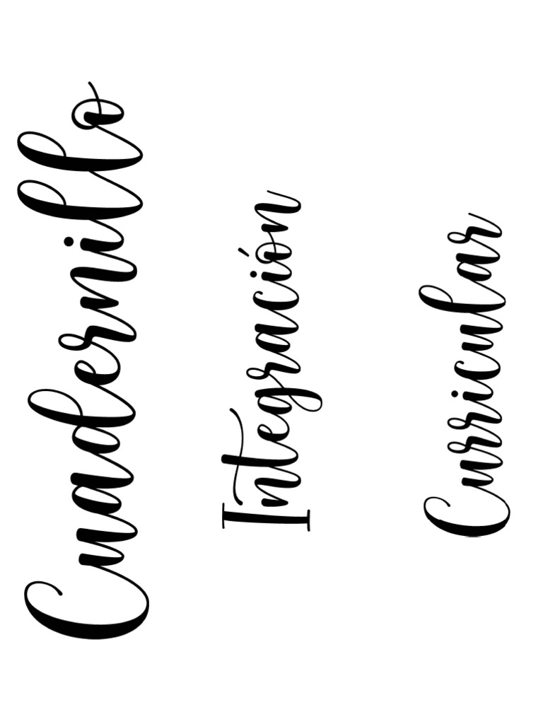 Ficha Integración Curricular | PDF