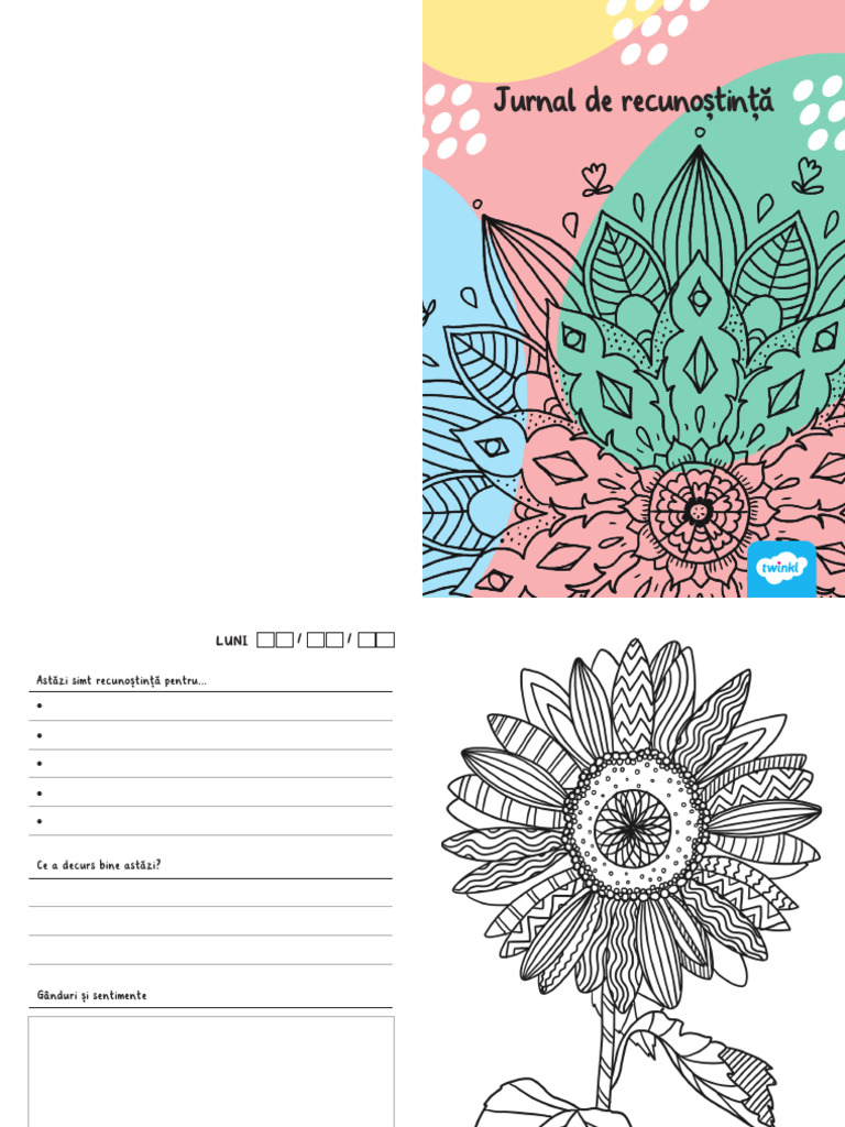 Jurnal de Recunostinta Ver 1 | PDF