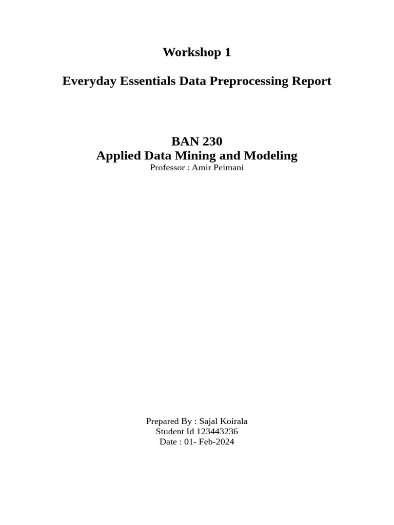 Datamining 2 | PDF