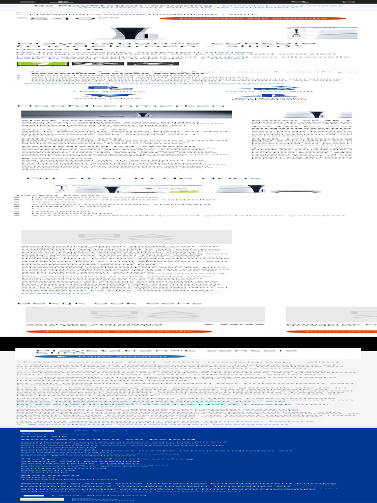 Koop de PS5™-console Slim PlayStation® (NL) | PDF