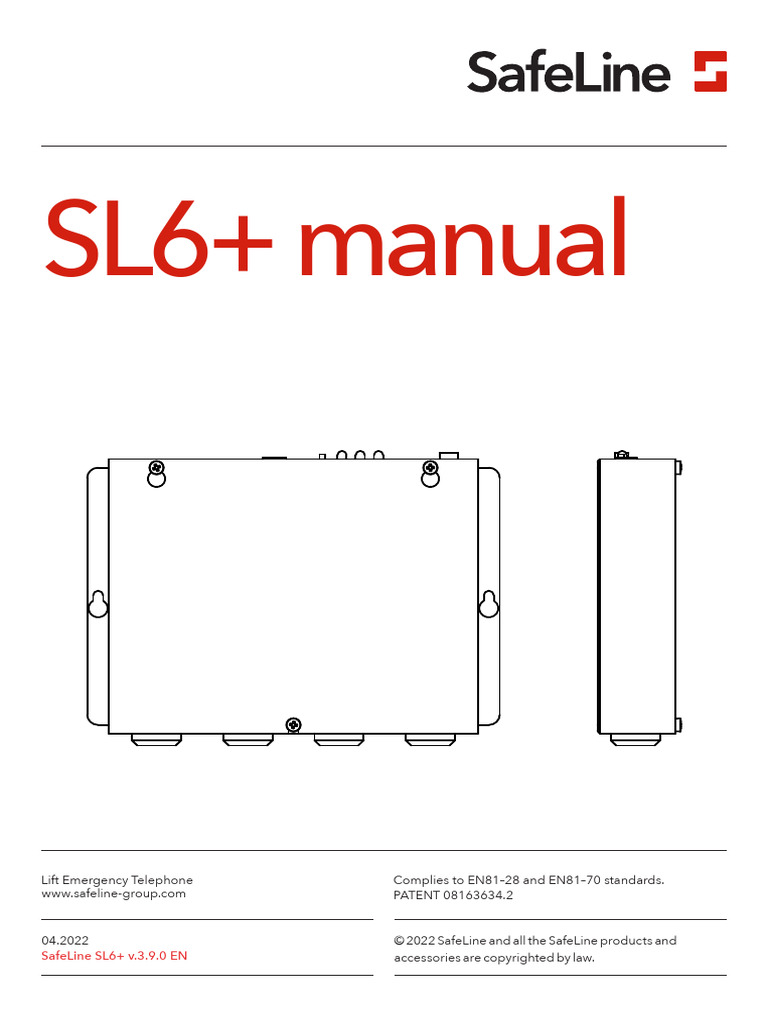Safeline sl6 Manual V 3 9 0 en | PDF