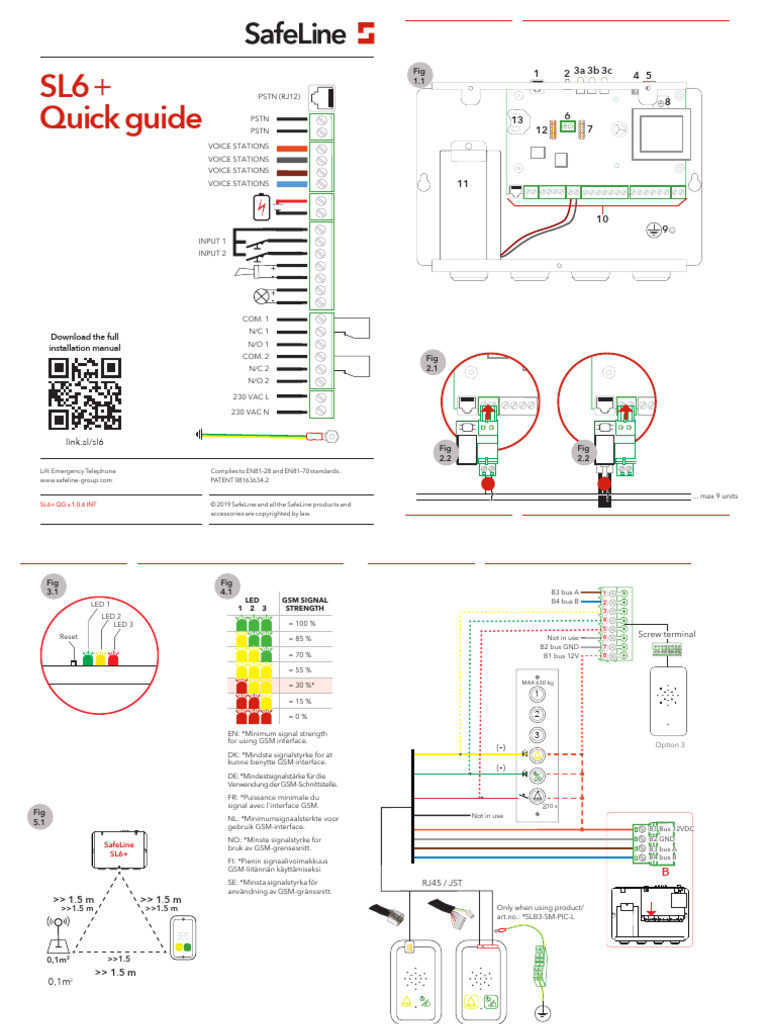 Safeline sl6 Quick Guide V 1 06 | PDF