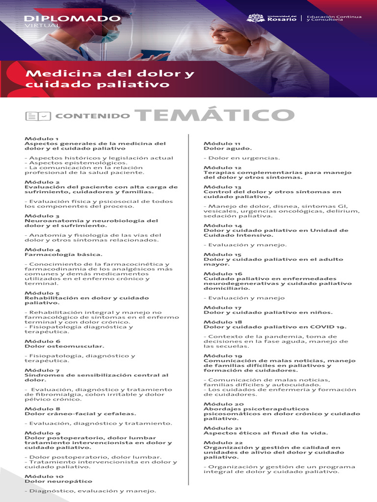 Dolor Y Cuidado Paliativo Pdf