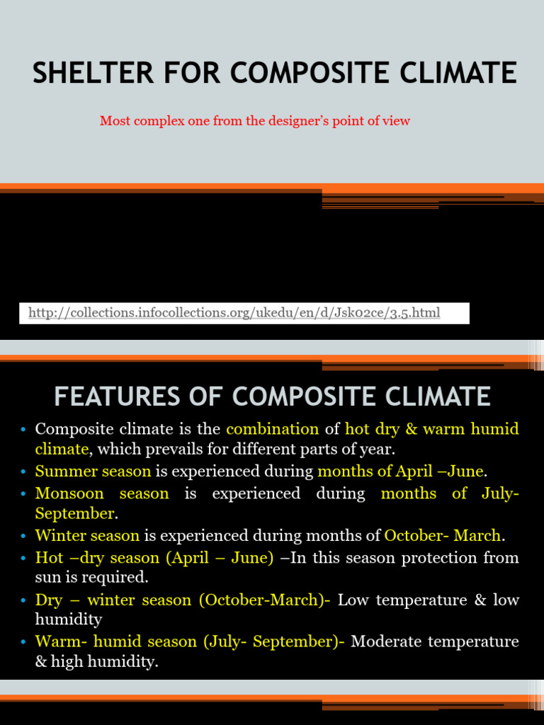 Designing for Composite Climate Conditions | PDF | Humidity | Wound