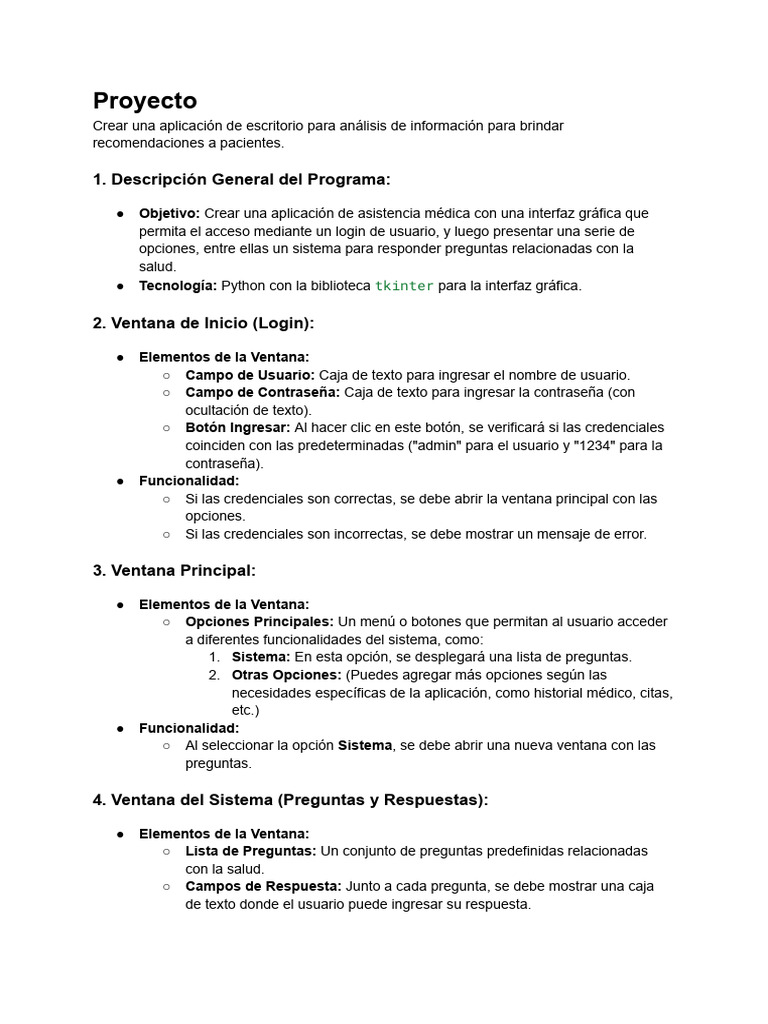 Proyecto Python | PDF