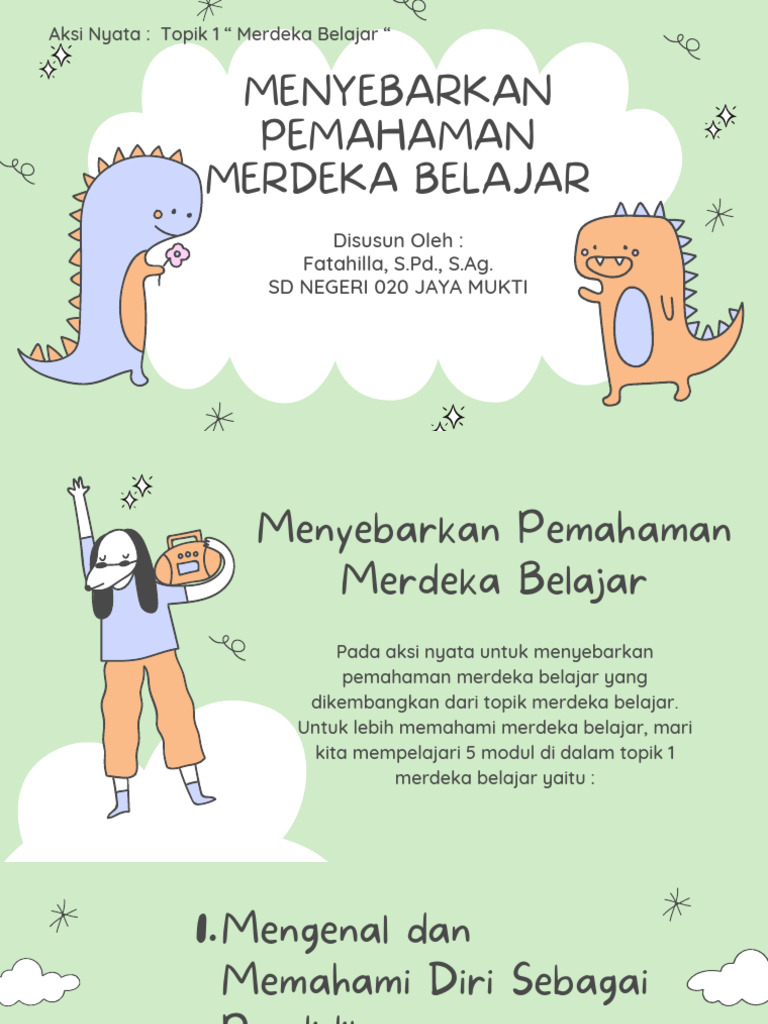 Topik 1 Merdeka Belajar | PDF