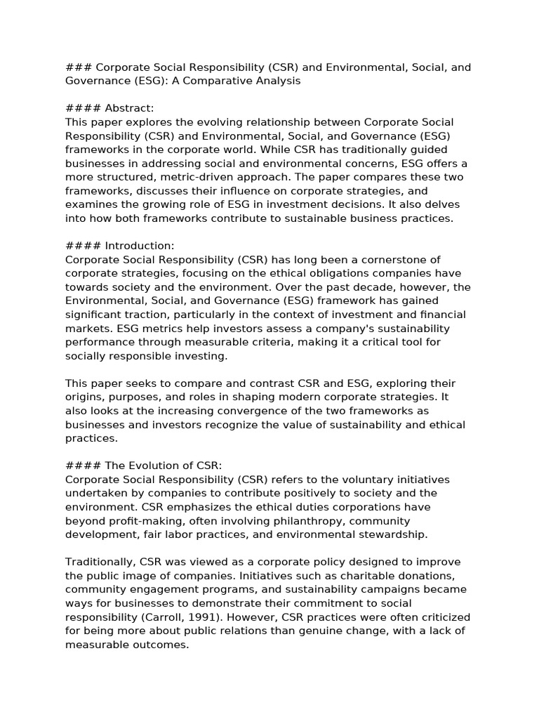 CSR | PDF