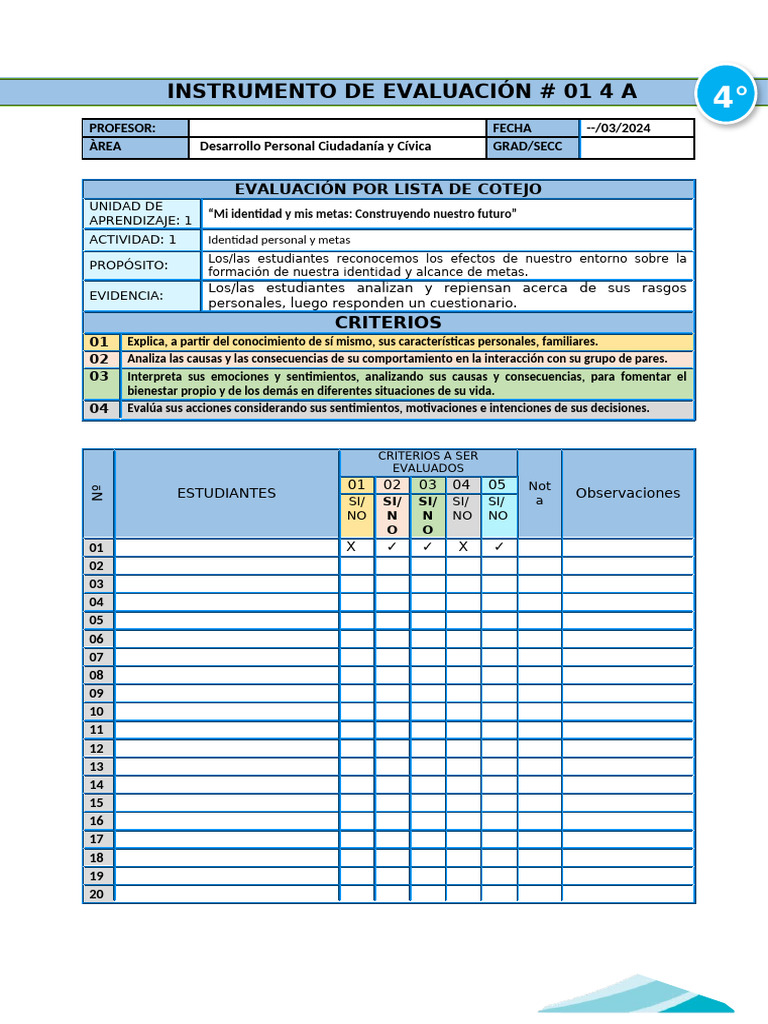 4º DPCC - LC Act.1 Uni 1 Sem 01 - 2024 | PDF