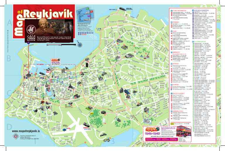 Map of Reykjavik | PDF