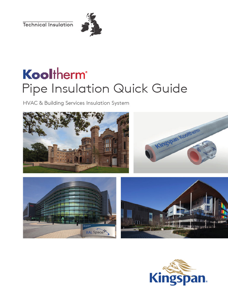 Kingspan Kooltherm Pipe Insulation Brochure en Ie GB - Compress | PDF