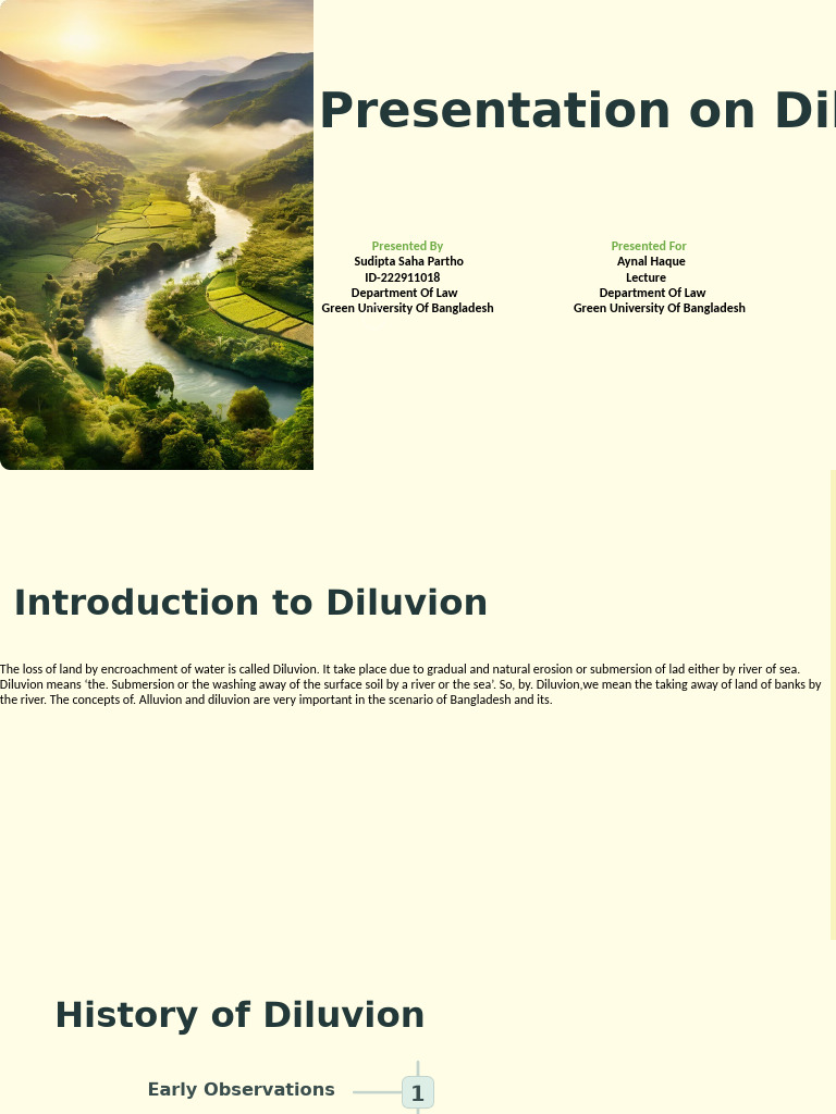 Diluvion | PDF