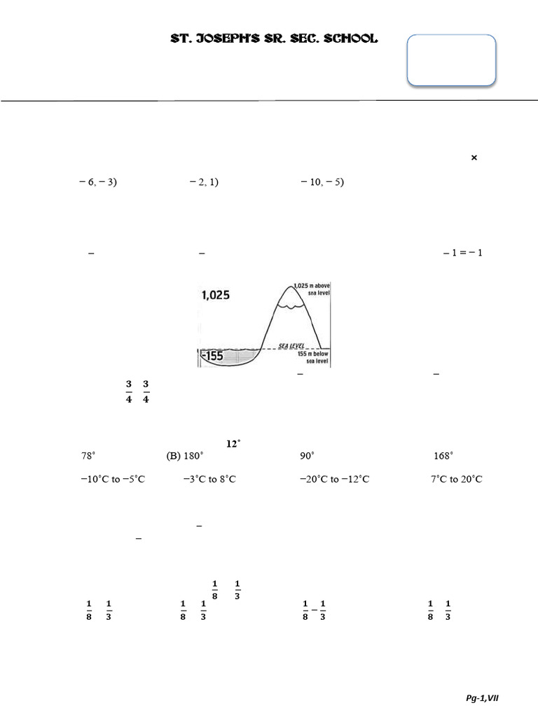 Circular 20240907124301 Class 7 Sample Paper Math | PDF