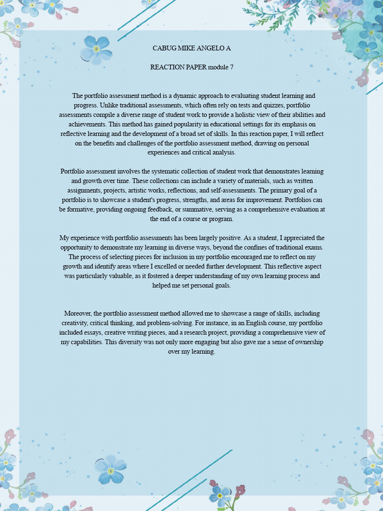 Cabug Mike Ange | PDF