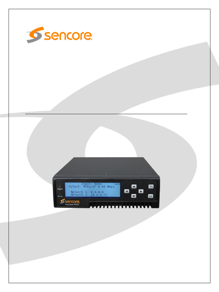 Impulse 300D Manual 8222 | PDF