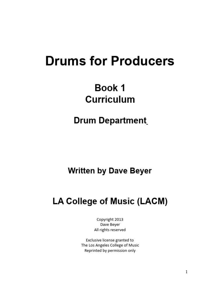 DRUMS | PDF | Drum Kit | Musical Instruments