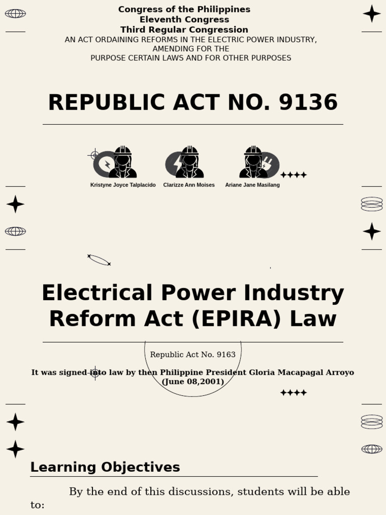 Ee Law Report | PDF | Electric Power Distribution | Electric Power ...