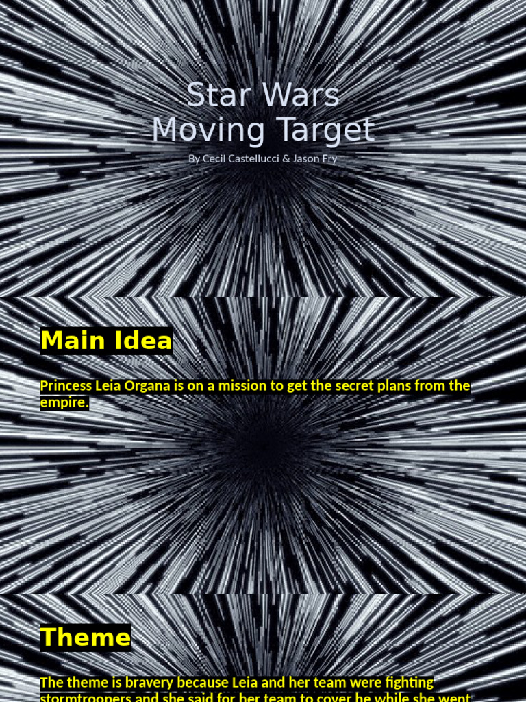 Star Wars Presentation | PDF