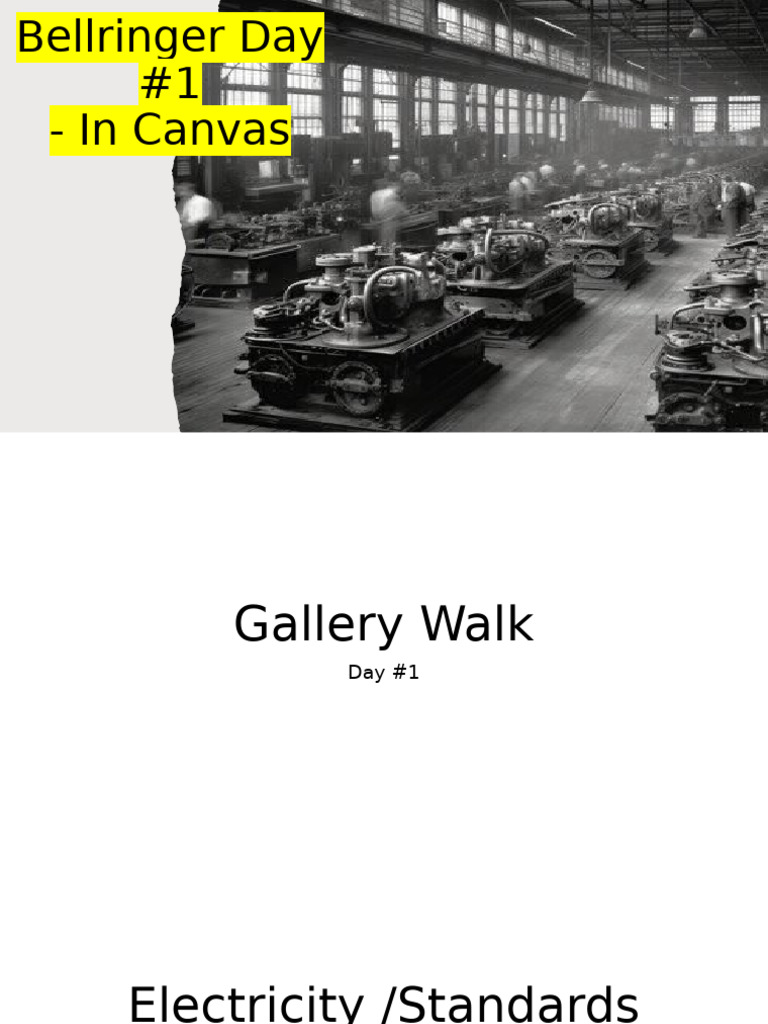 Indust Gallery Walk | PDF