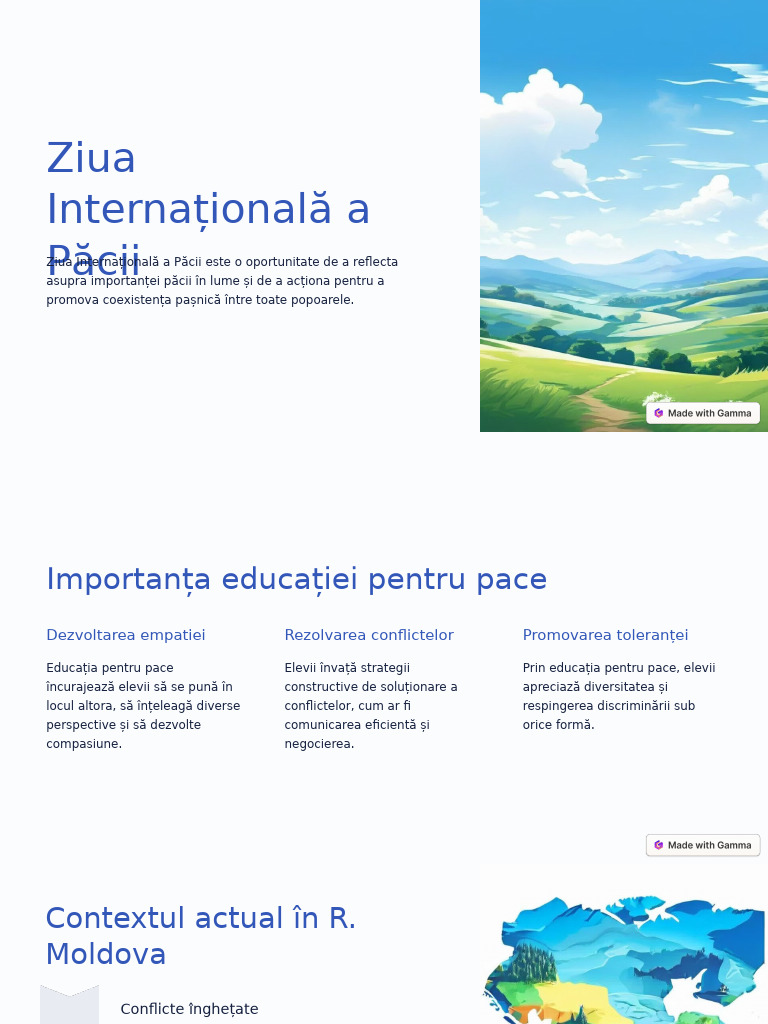 Ziua Internationala A Pacii | PDF