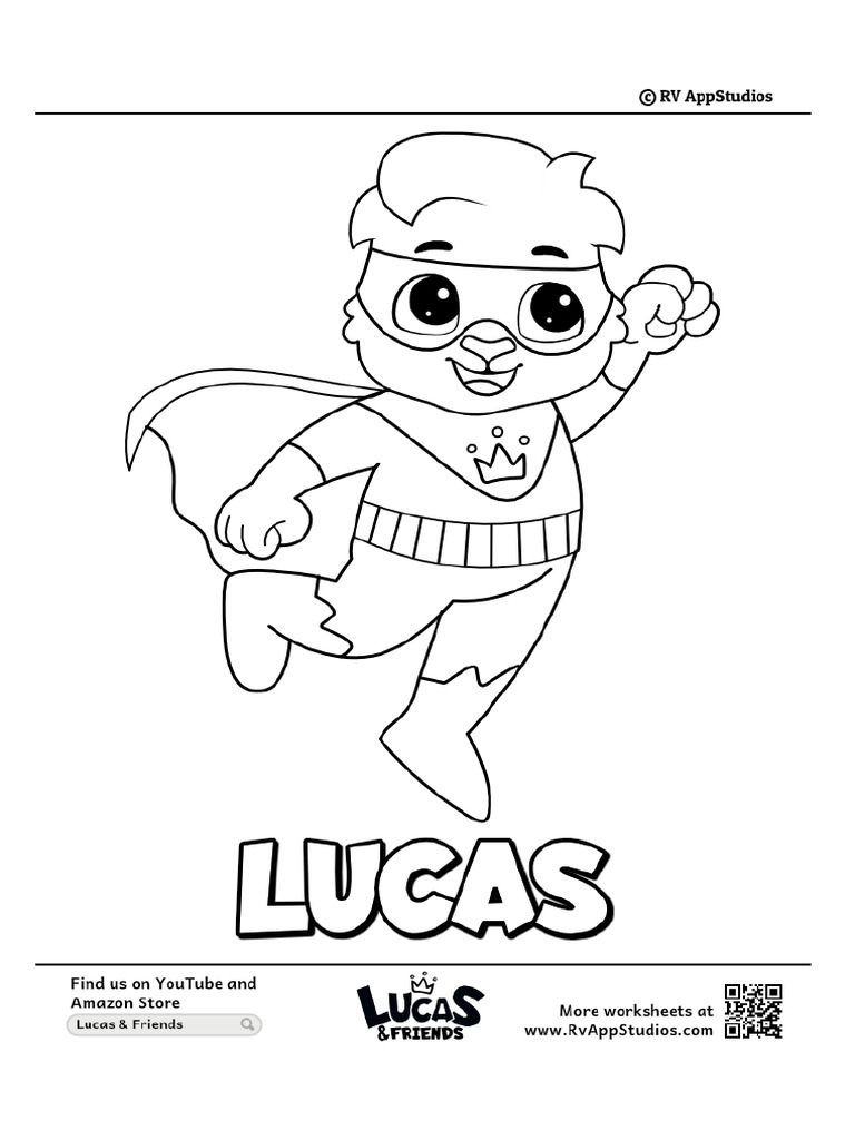 428 Color Superhero Lucas Superhero | PDF