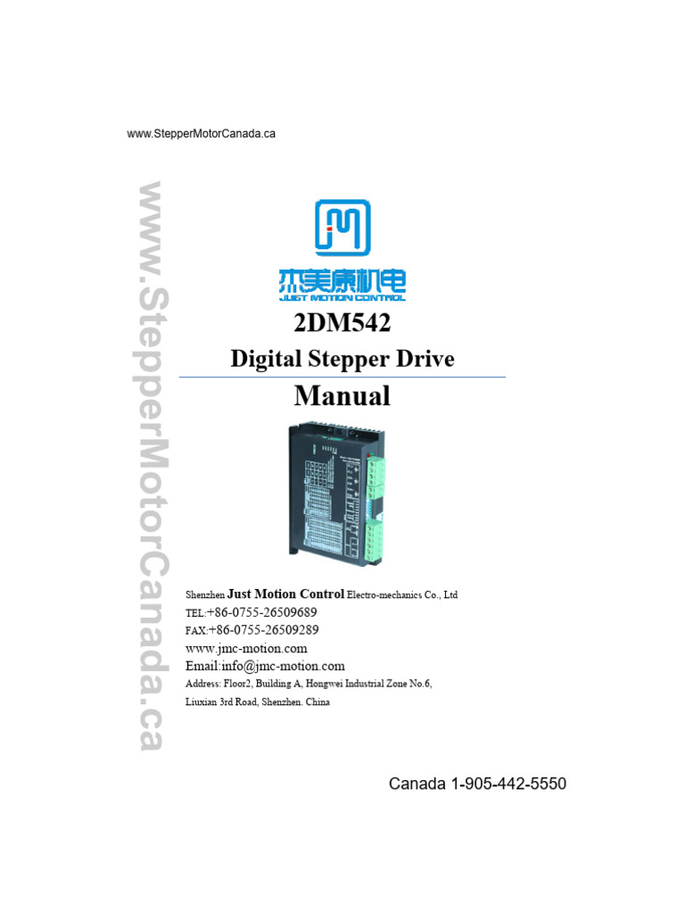 2 DM 542 Manual | PDF