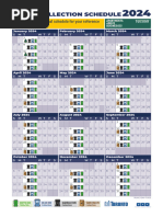 Waste Collection Calendar 2024 - Access | PDF | Municipal Solid Waste ...