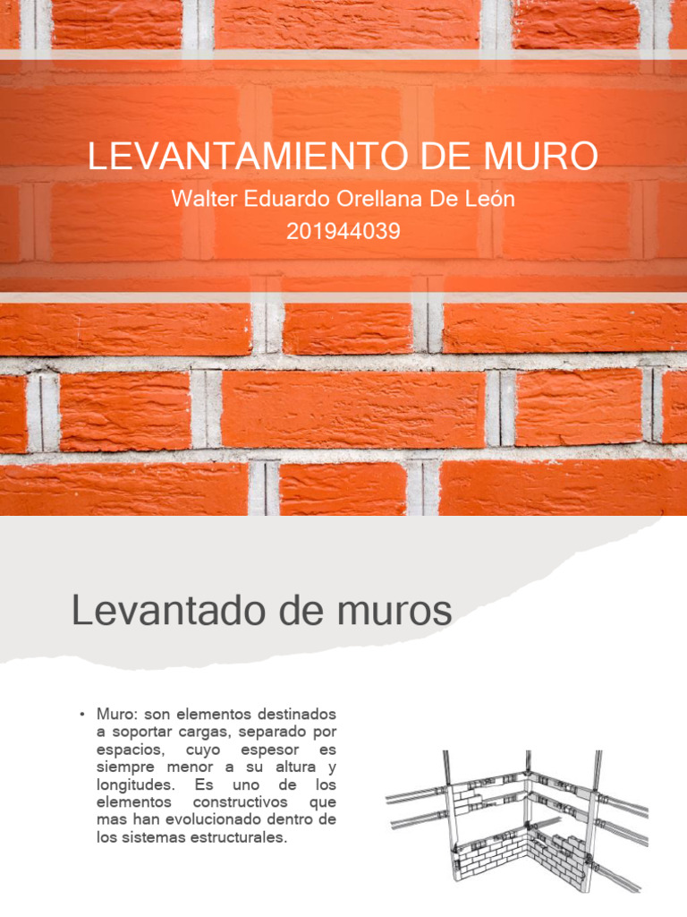 Levantamiento de Muro | PDF