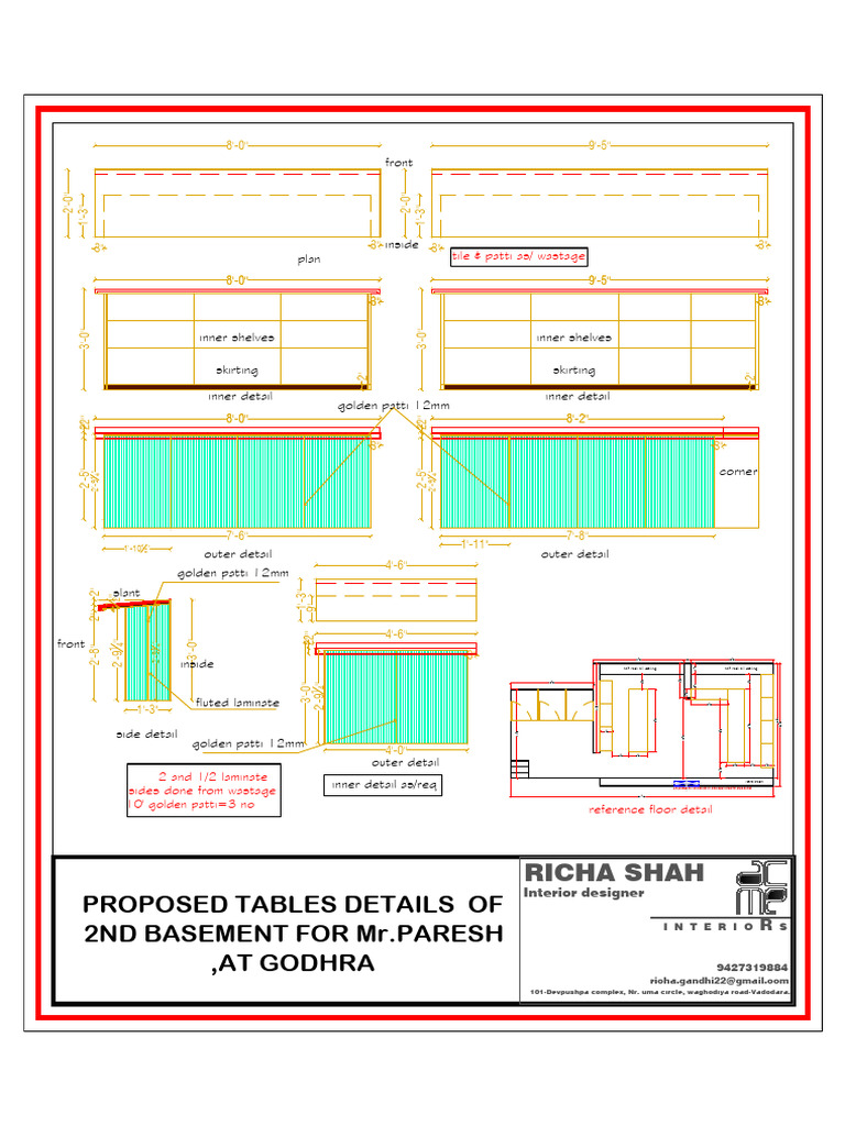 2nd Basement Tables | PDF