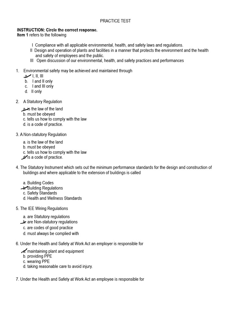 Edited - Know Safe Working Practices | PDF